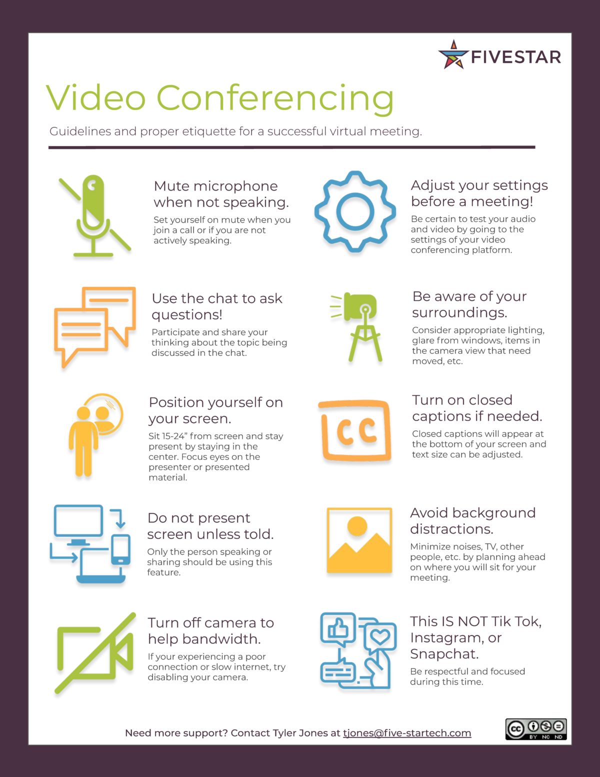 Tips and Hints: Video Conference Etiquette – Head Start of Lane County